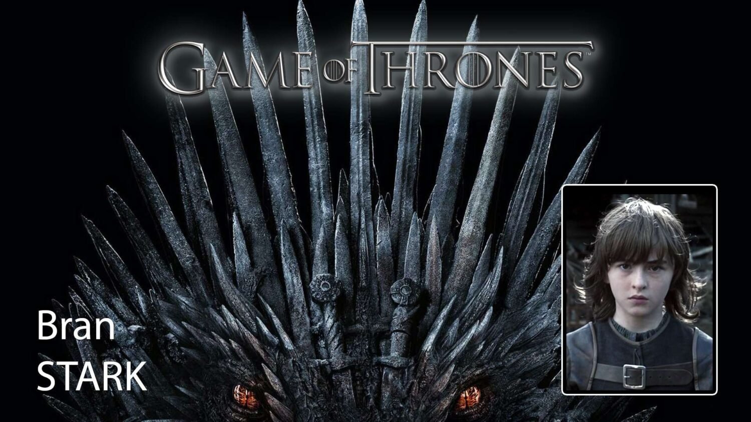 Bran Stark – série Game of Thrones