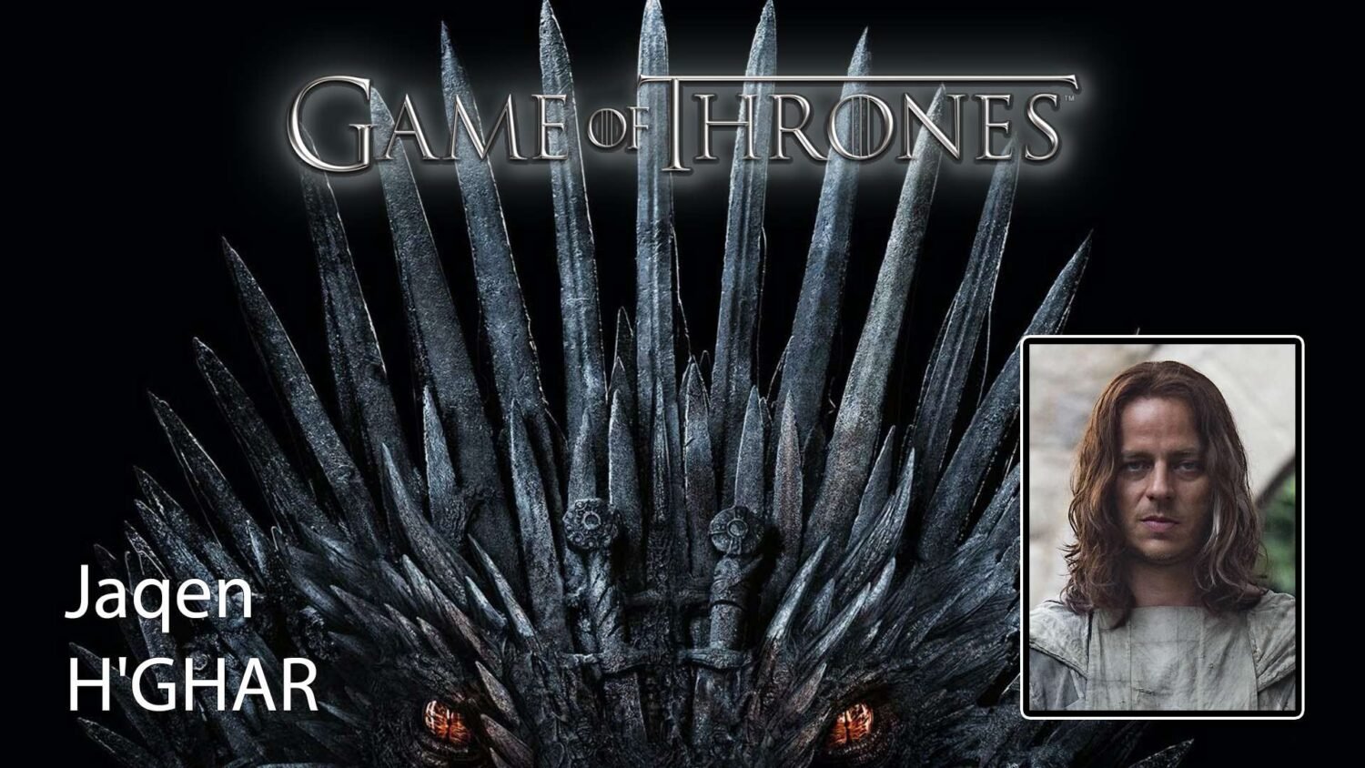 Jaqen H'ghar – série Game of Thrones