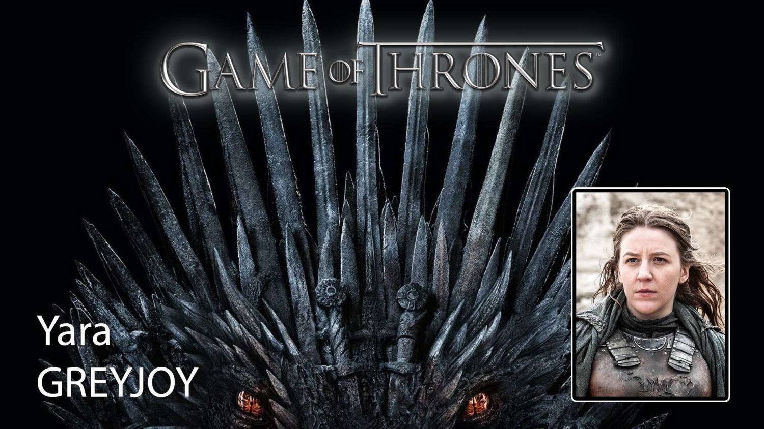 Yara Greyjoy – série Game of Thrones