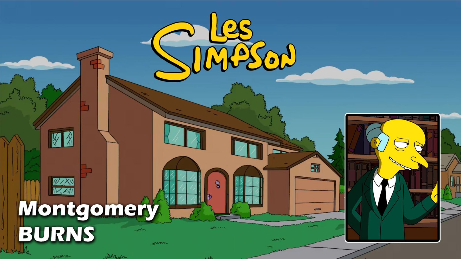 Charles Montgomery Burns - Les Simpsons