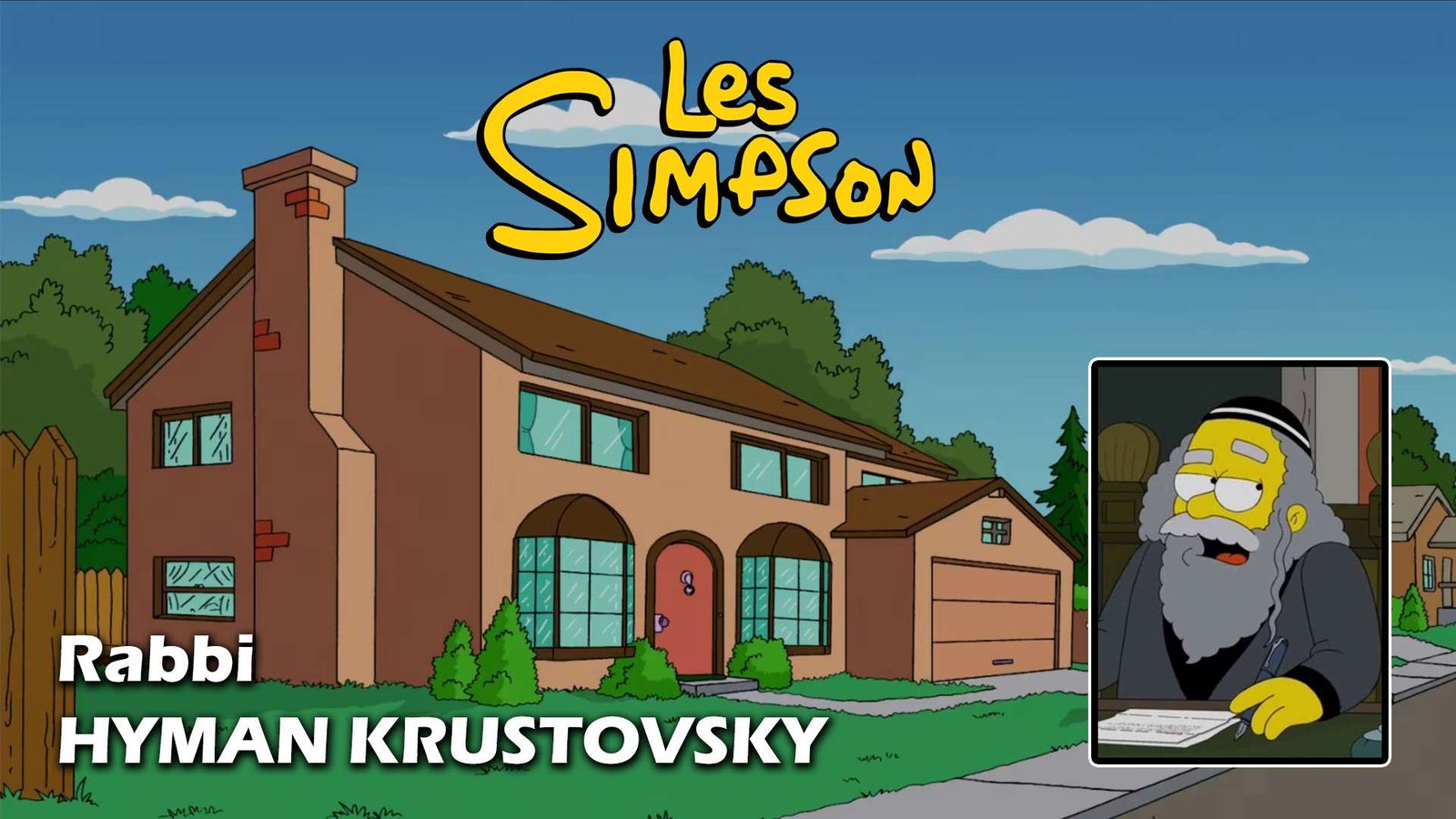Rabbi Hyman Krustovsky - Les Simpsons