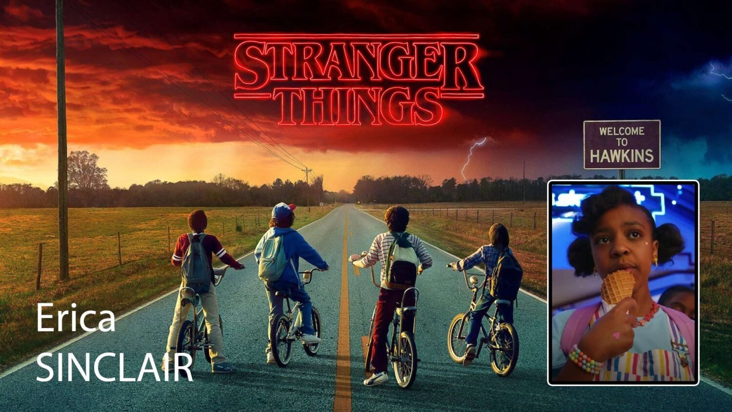 Erica Sinclair – série Strangers Things
